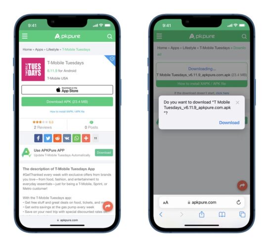 How to Download APK on iPhone