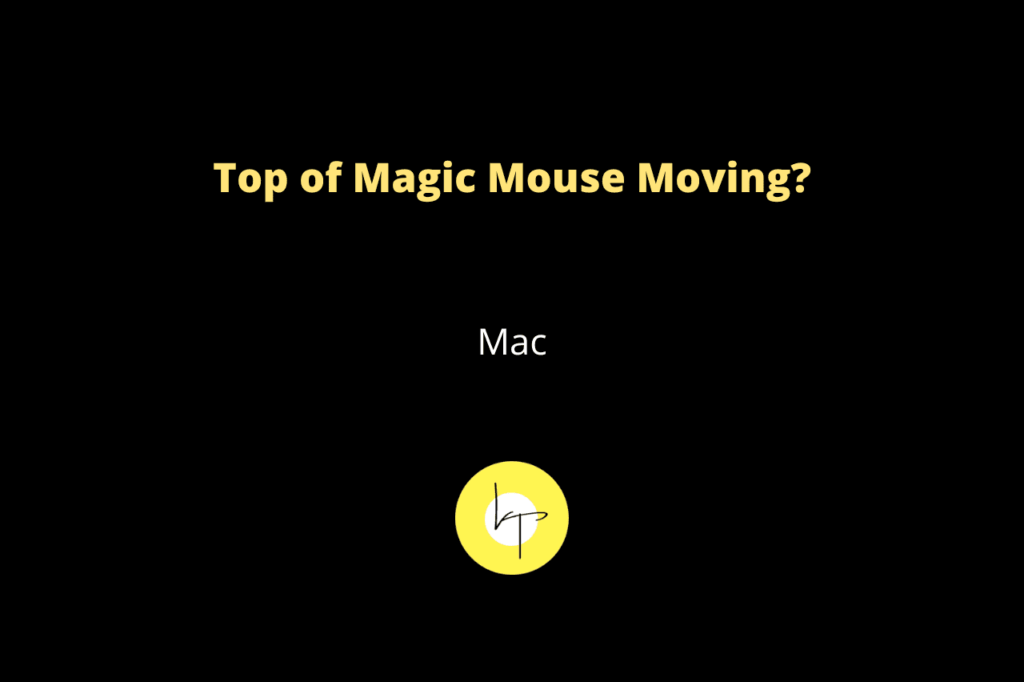 Does the top of a new Magic Mouse move left and right?